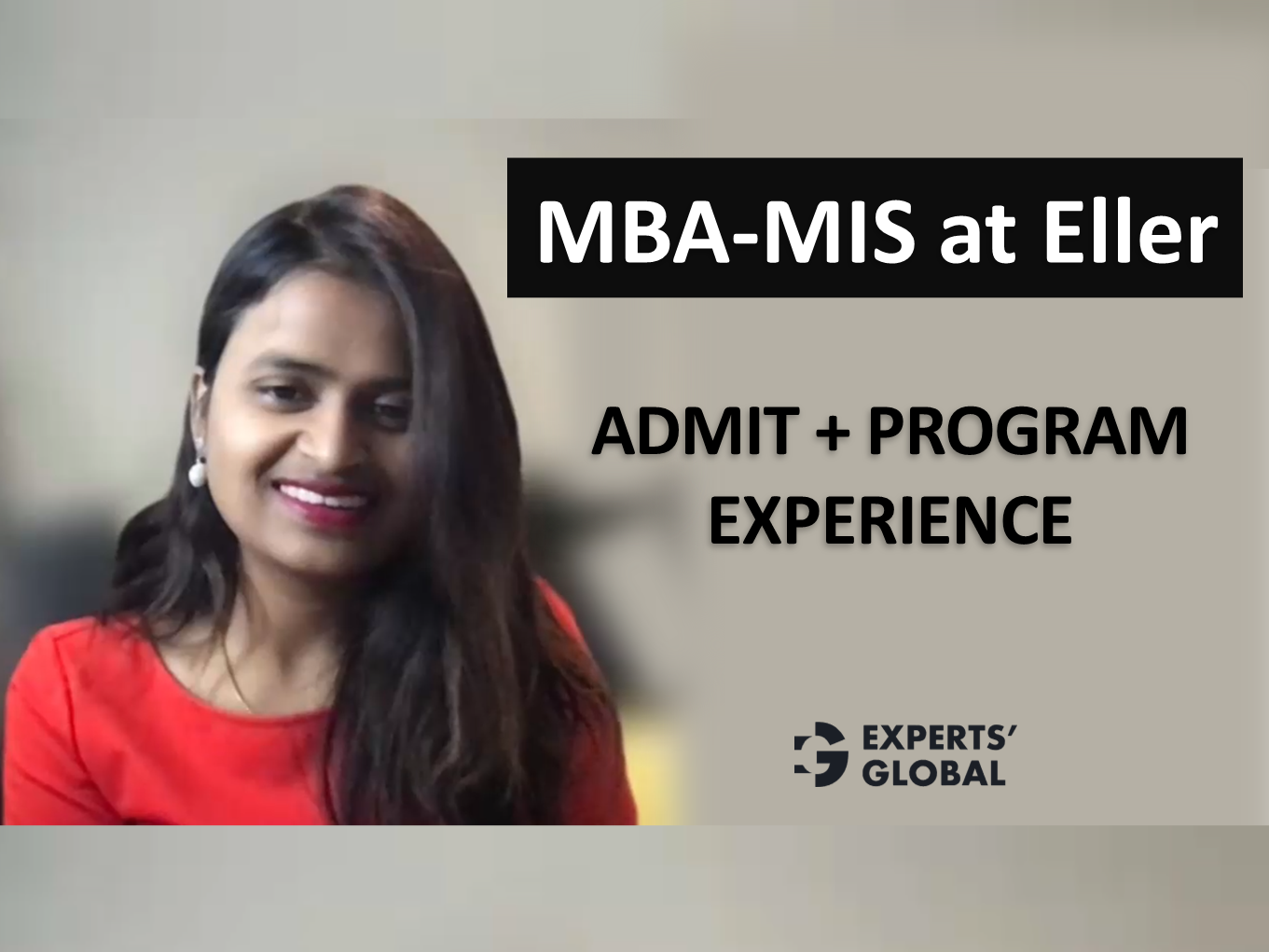MBA-MIS dual degree admit and program experience at Eller | Madhuri’s ...