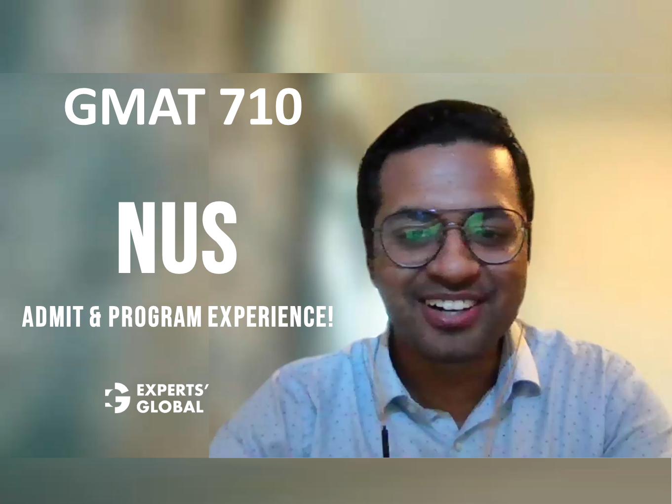 710 on GMAT, NUS admit and program experience | Nishant’s success story! - Blog