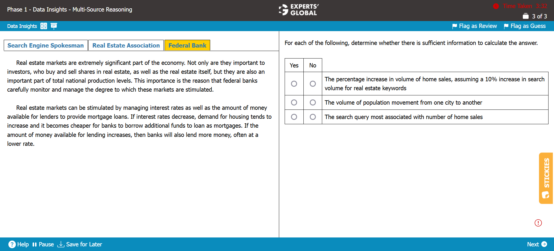 GMAT MSR: How to Solve Multi-Source Reasoning Problems