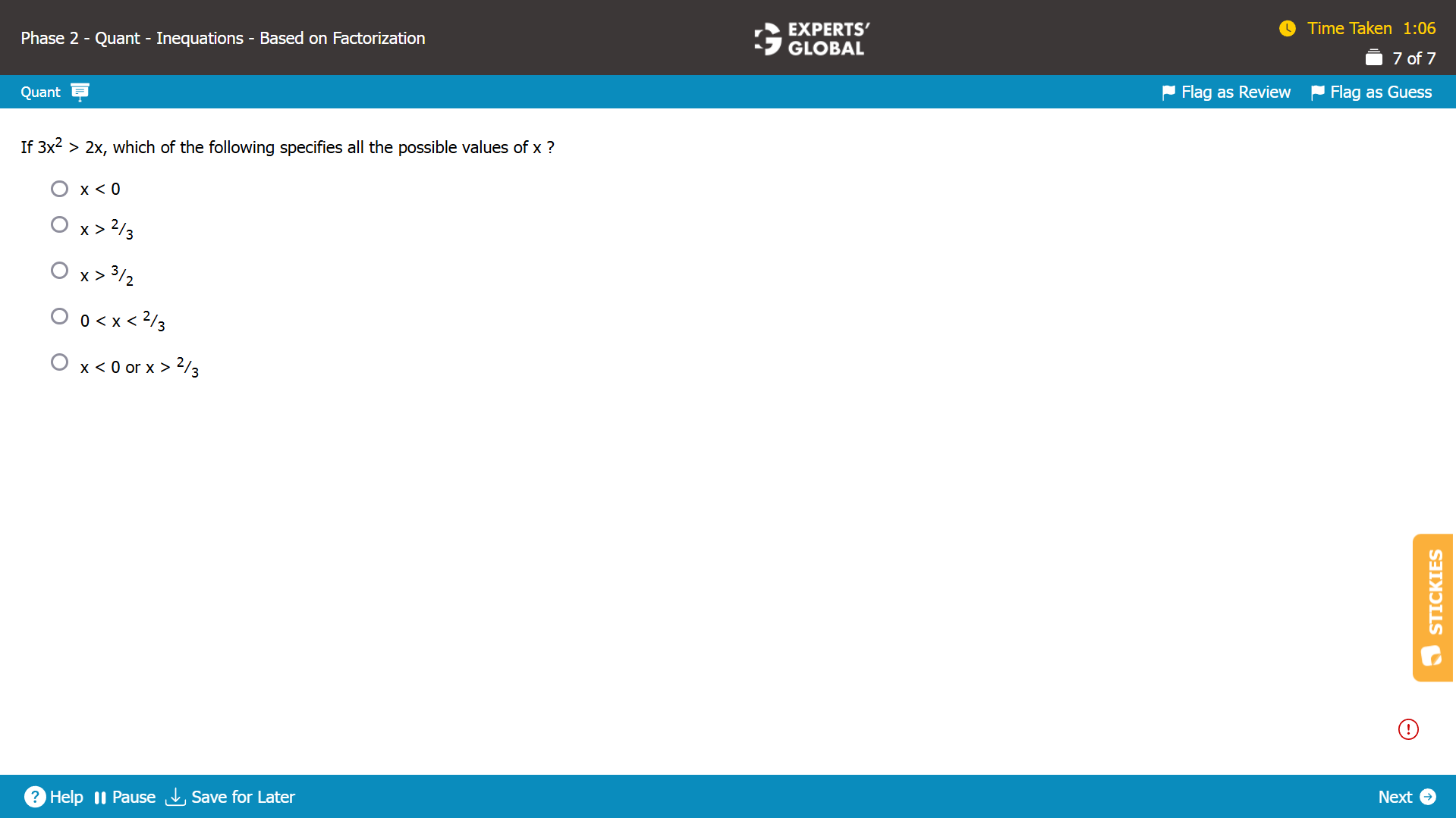 GMAT Quant Sample Questions – Problem Solving (PS)